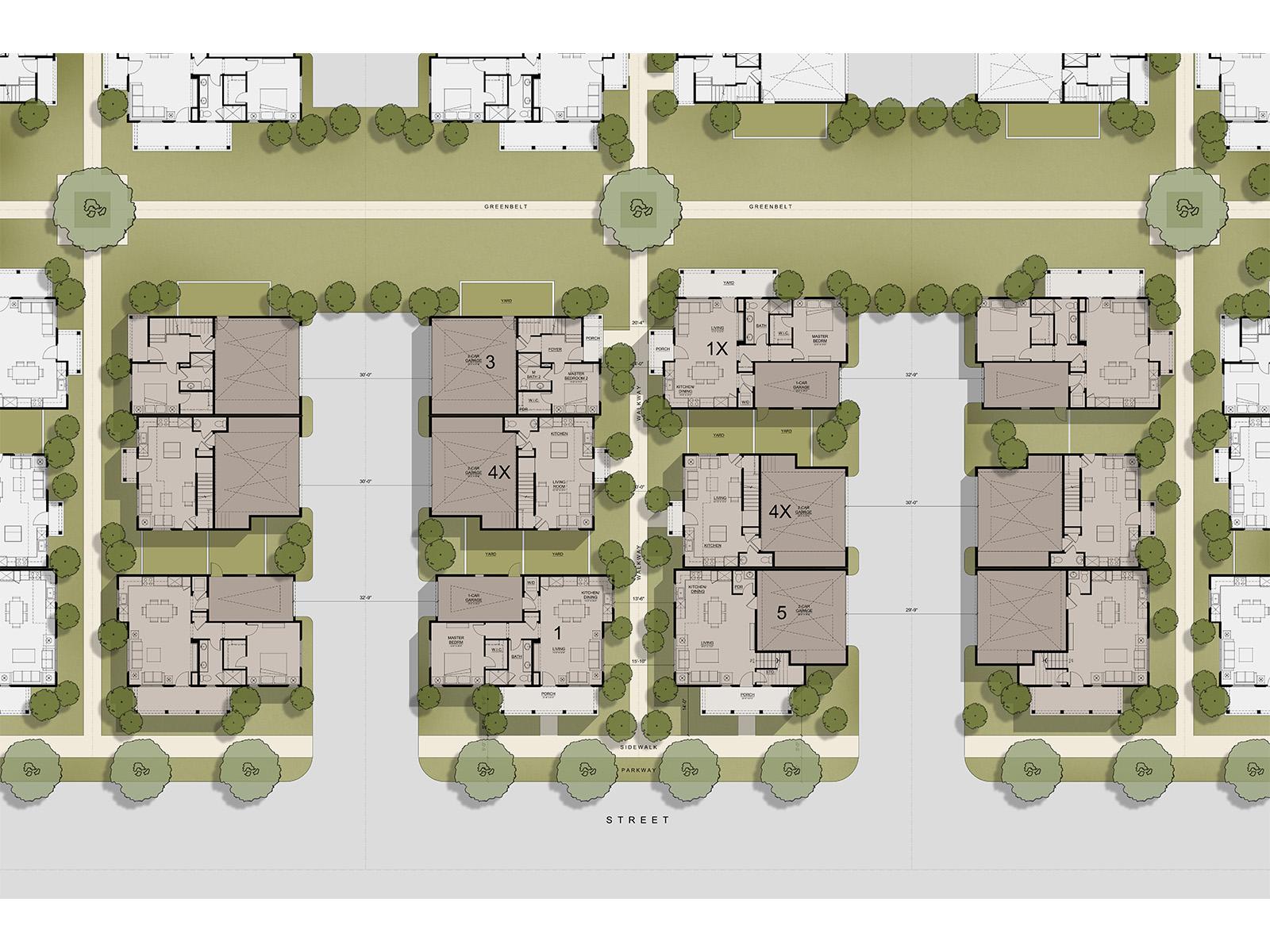 Cottages at Cane Patch - Myrtle Beach, SC - Robert Hidey Architects